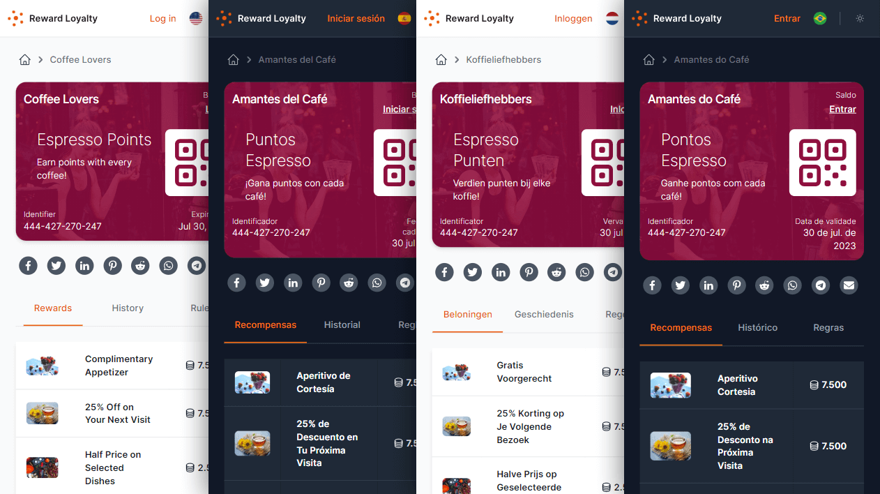Reward Loyalty Laravel script - Self-hosted, White Label with full ...
